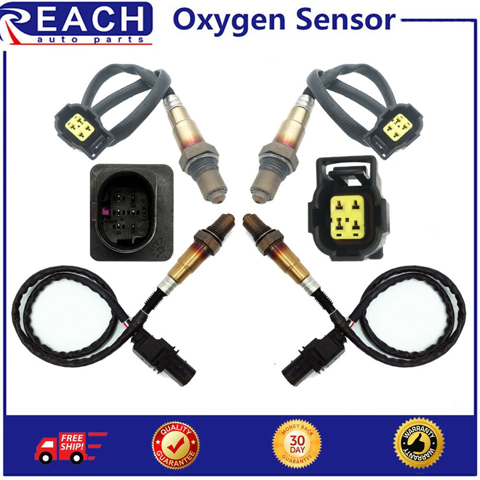 4PCS Up+Downstream Oxygen O2 sensor 1 & 2 for 2006-2007 Mercedes-Benz ...