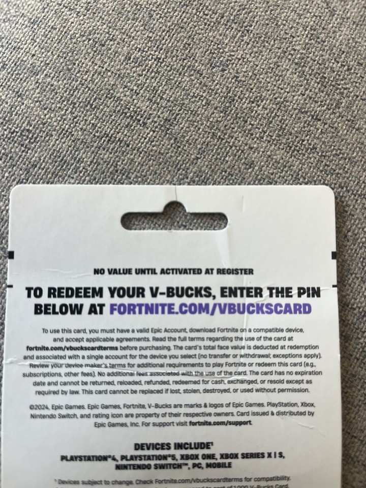 13,500 Fortnite Vbucks Immediate Code Redemption Upon Purchase No Exp ...