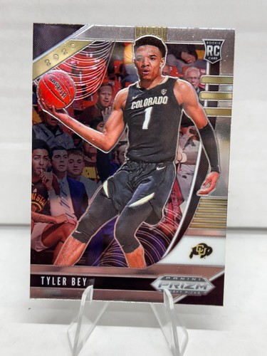 2020 Panini Prizm Draft Picks Card #35 Tyler Bey RC Colorado Buffaloes ...
