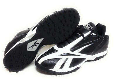 Mens Reebok Pro Burner Speed III Low Q2 20-J07211 Black Football Cleats ...