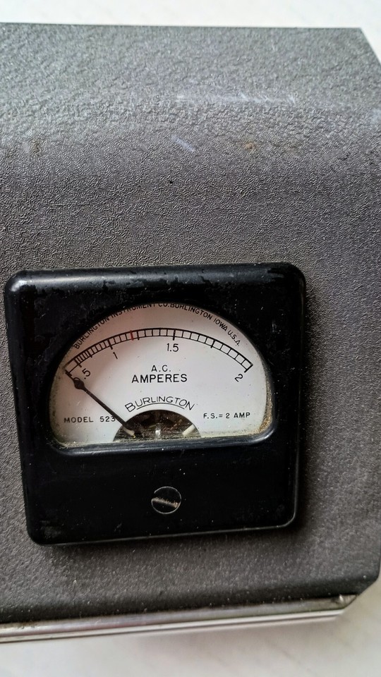 Collins Radio Company Voltage Meter VINTAGE | eBay