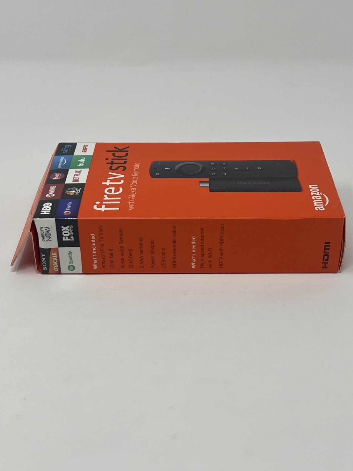 Amazon Fire TV Stick 2nd Gen Media Streamer with 2nd Gen Alexa Voice ...