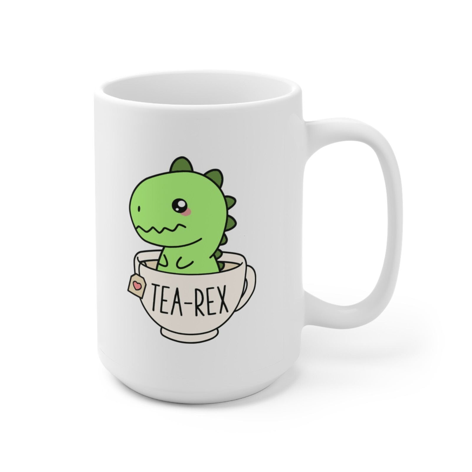 TEA-Rex Mug, Cute Dino Mug, Funny Dinosaurs tea mug, Novelty coffee mug | eBay