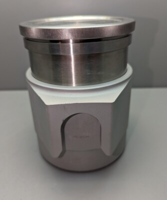 Hettich Stainless Steel 4255 Bucket W/ Lid #5 and Bucket Carrier/Sleeve ...