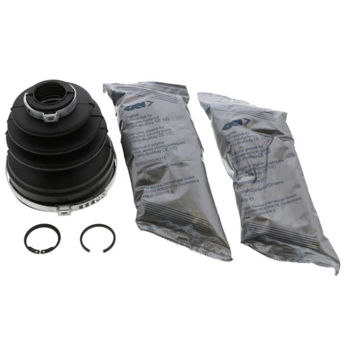 1K0-498-201 G GKN CV Boot Front Driver or Passenger Side Inner Interior ...