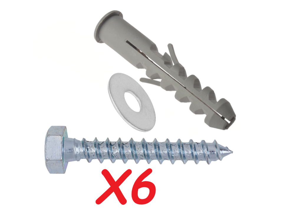 Tv Bracket Bolts M4 M6 M8 Screw Spacers fixing Kit for Most Tv brackets ...