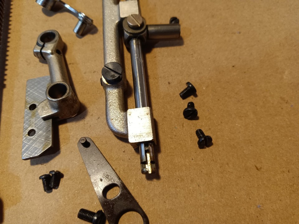 Vintage Carl's Tacony 860 Dial Sew Sewing Machine Presser Bars Parts ...