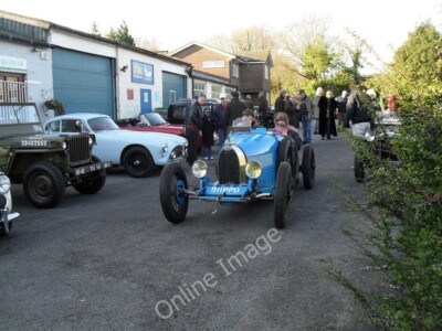 Photo 6x4 New Year Day's Meet at The Elsted Inn- a grand entrance ...