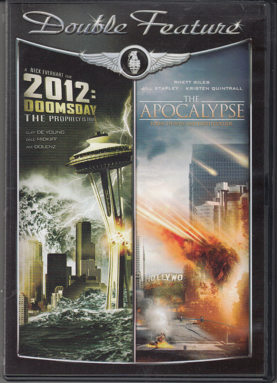 2movie 2012 DOOMSDAY & APOCALYPSE DVD Kristen QUINTRALL Jill STAPLEY ...