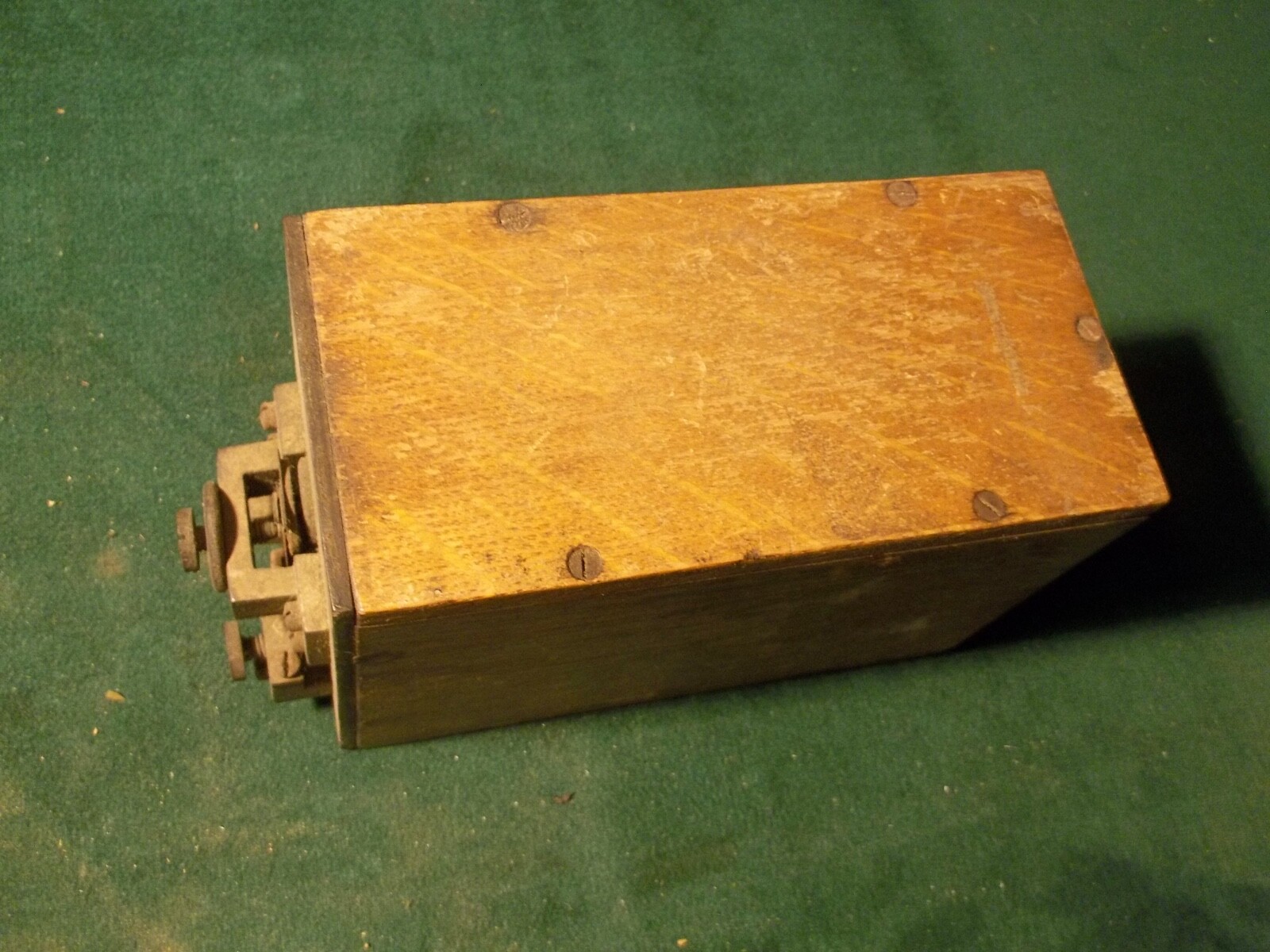 Antique Buzz Coil Ignition in Oak Box ~ GO56 | eBay