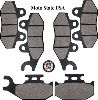 Front Rear Brake Pads For Yamaha Raptor 700 700R YFM700R (2006-2012) | eBay