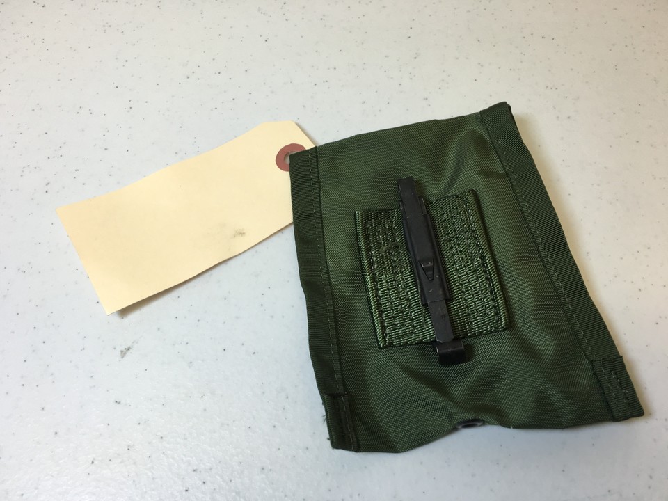 MILITARY ISSUED COMPASS / FIRST AID POUCH OD GREEN ALICE LC-1 POUCH NWT ...