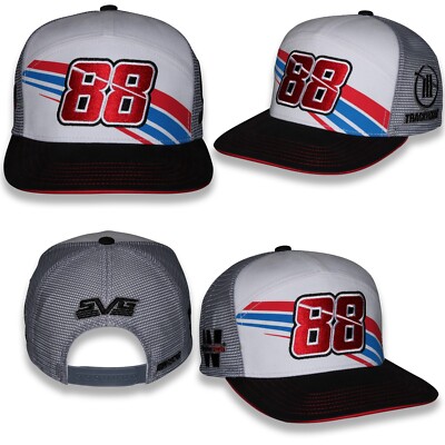 Shane Van Gisbergen 2025 Checkered Flag #88 WeatherTech Flat Bill Hat ...