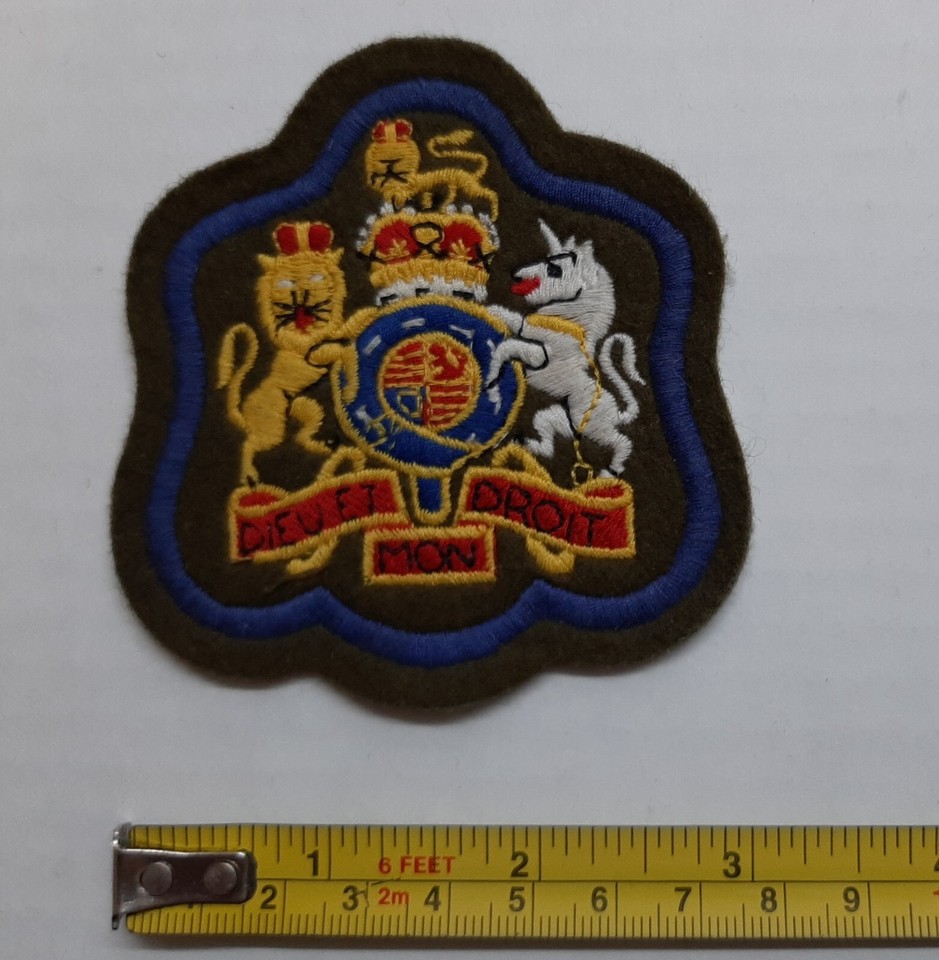 Rsm Stemma Braccio Toppa Blu Border Re Segnali Reme Sergente Maggiore ...