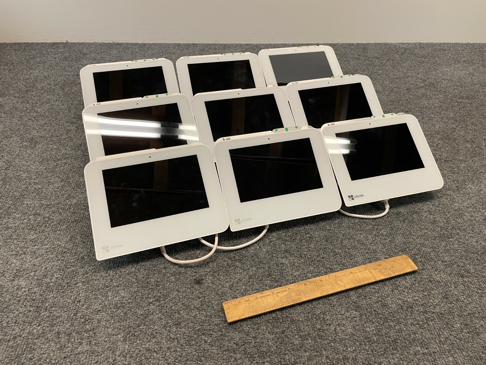 Lot of 9 Clover Mini 3G C301 POS Credit Card Processing Terminals -For ...