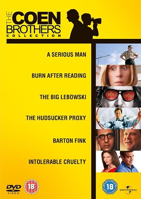 THE COEN BROTHERS COMPLETE COLLECTION DVD 6 MOVIE FILM BOX SET Original ...