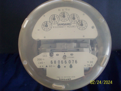 Electrical Meters - Sangamo Meter