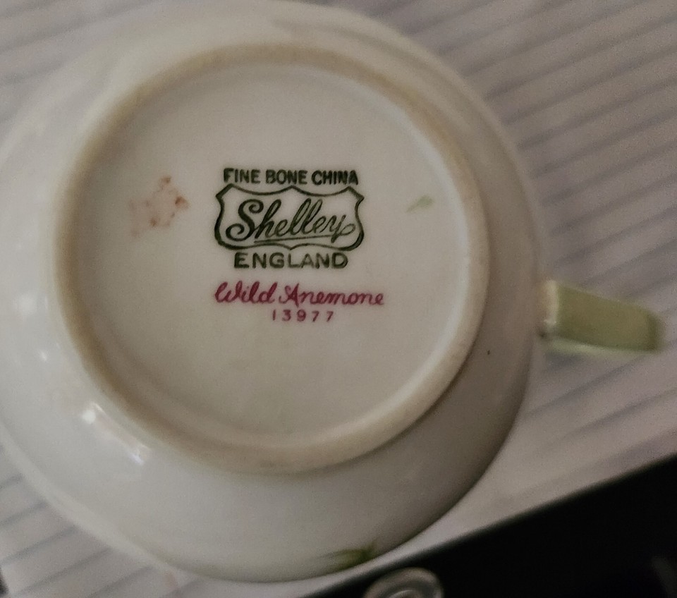 Wild Anemone Shelly England Teacup (No Saucer) | eBay