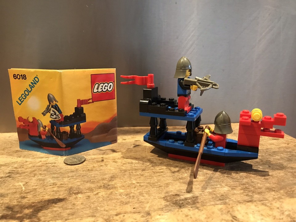 LEGO Castle 6018 - Battle Dragon 100% Original Complete w/ Instructions ...