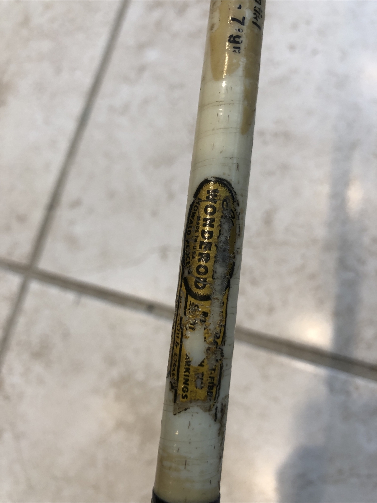 Shakespeare Fiberglass Wonderod Fly Rod~7'9"~2-Pc~1280B~Line 7~10/10 ...