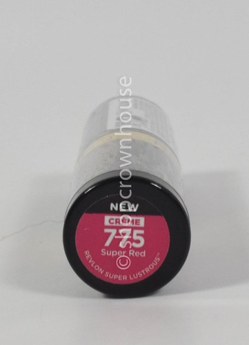 Revlon Super Lustrous Creme Lipstick #775 SUPER RED | eBay