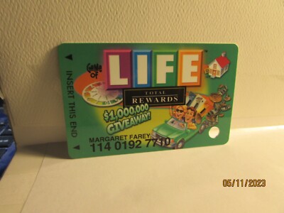 Harrah’s Total Rewards- LIFE game design- Players Club Slot Card - see ...