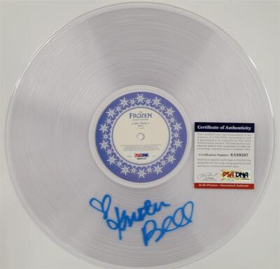 Kristen Bell signed Disney Frozen Anna Vinyl Record soundtrack ~ PSA ...