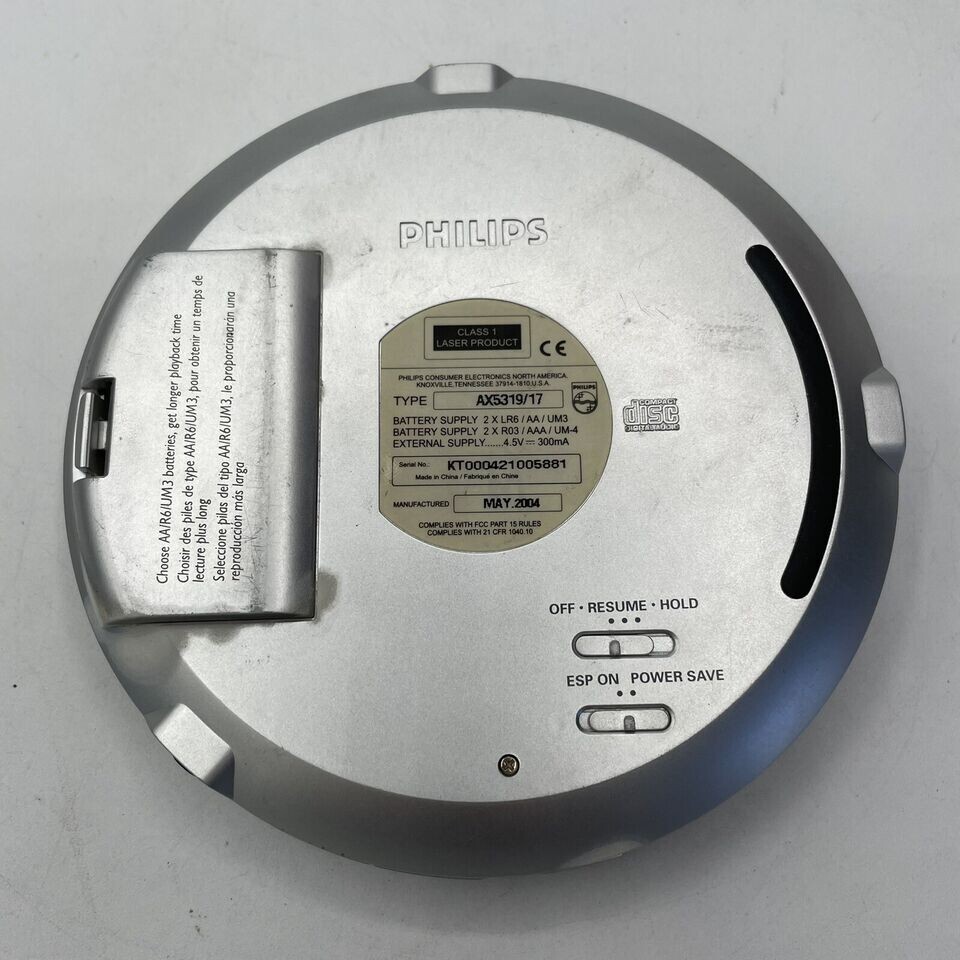 Philips Portable CD Walkman 45 Sec. ESP Discman will random design . | eBay