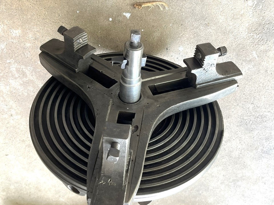 Outstanding condition: 1854 Wheelwright Self centering hub boring ...