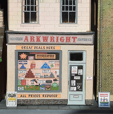 OO GAUGE ARKWRIGHT DECAL KIT OPEN ALL HOURS RONNIE BARKER DAVID JASON ...