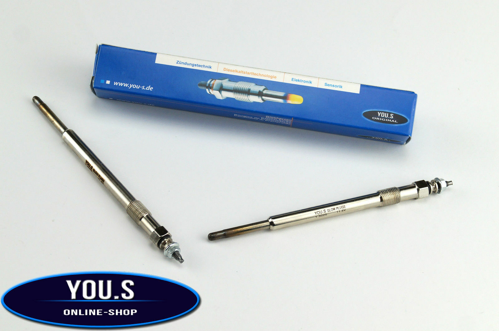 4 Piece You.S Original Glow Plugs Ford Transit 2.0 2.2 2.4 Di TDCI Bj ...
