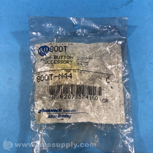 Allen Bradley 800T-N44 Series C Illuminated White Extended Cap FNFP | eBay