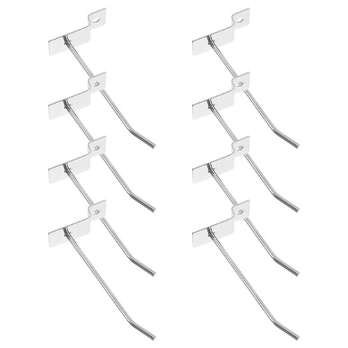 2 Pack Slot Hook Shed Storage Hooks Grid Wall Panel Display Retail ...