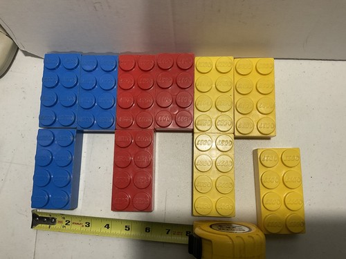 Jumbo LEGO blocks Vintage Samsonite Lot Of 10 | eBay