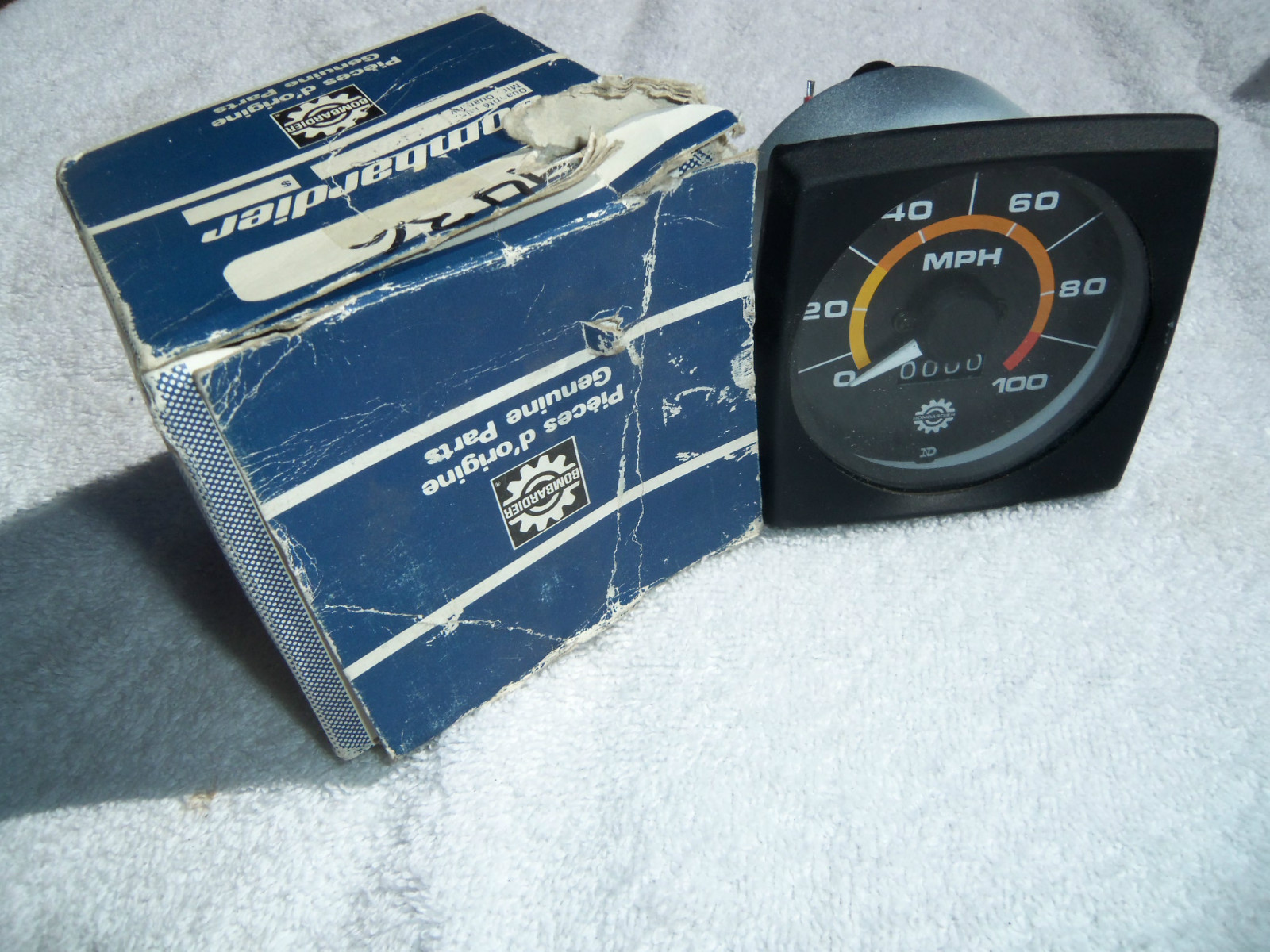 Ski Doo 414-3494 SPEEDOMETER Vintage Bombardier MPH ALPINE...TNT...NEW ...