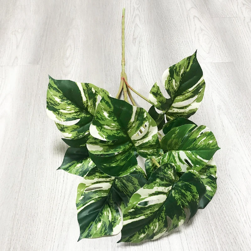 90cm Artificial Plants Fake Branch Plastic Tree Tropical Turtle Leaf ...