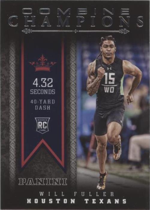 2016 Panini - Combine Champions Will Fuller V #11 (RC) for sale online ...