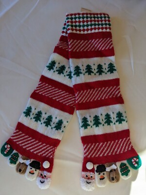 NWT Talbots Kids Christmas Toe Socks Unisex 7-12 years | eBay