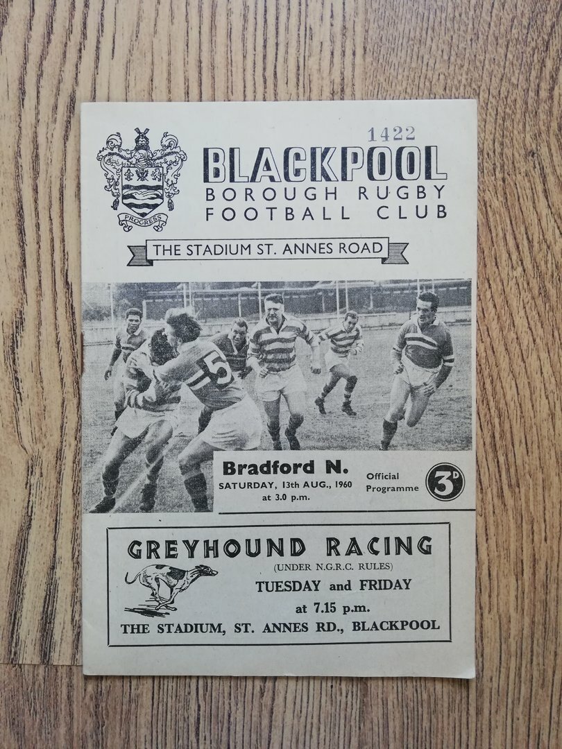 Blackpool Borough Rugby League Programmes 1958 - 2006 | eBay
