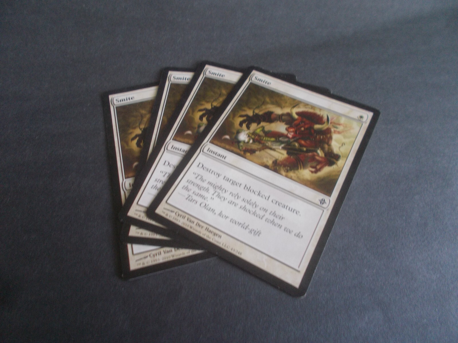 Smite x4 MTG Rise of the Eldrazi White Common Instant NM | eBay