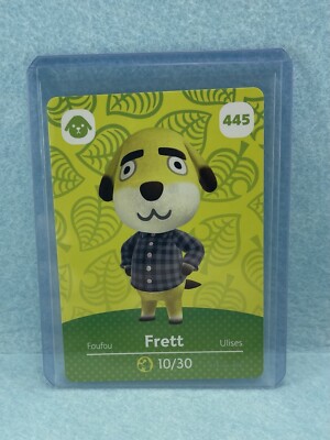 Frett #445 Animal Crossing Amiibo Card NA Series 5 *Mint/Unscanned* | eBay