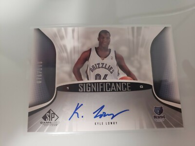 Kyle Lowry Signature Card 2007 Upper Deck | eBay