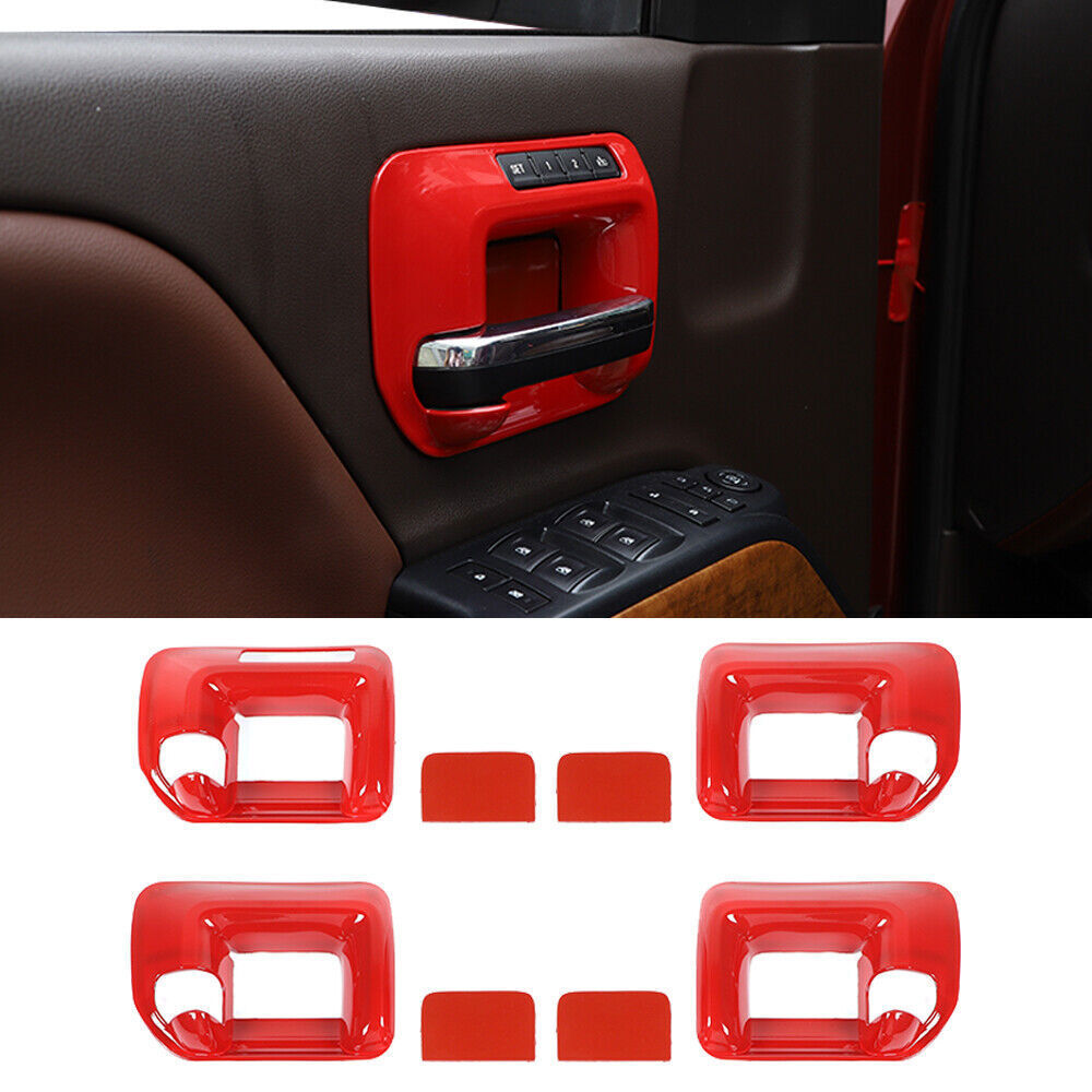 Interior Accessories Trim Full Kit For Chevy Silverado GMC SIERRA 14-17 ...