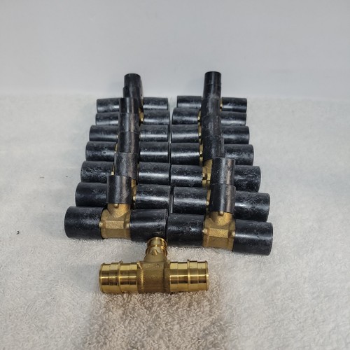 15 PACK! 3/4 X 3/4 X 1/2 LEAD FREE PEX F1960 REDUCING TEE ...
