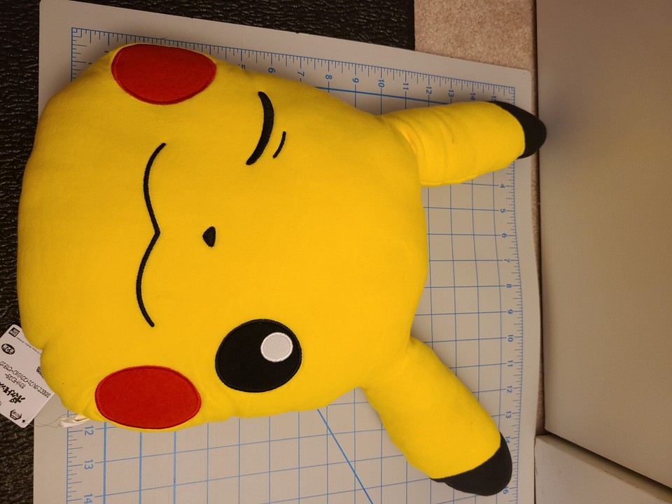 Pikachu Wink Pillow Head Shape Cushion Pokemon | eBay