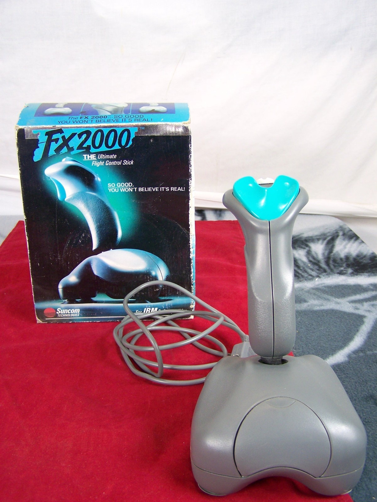 FX2000 THE ULTIMATE FLIGHT CONTROL STICK SUNCOM TECHNOLOGIES FOR IBM ...