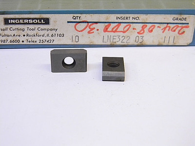 NEW SURPLUS 10PCS. INGERSOLL LNE 322-03 GRADE: 111 CARBIDE INSERTS | eBay