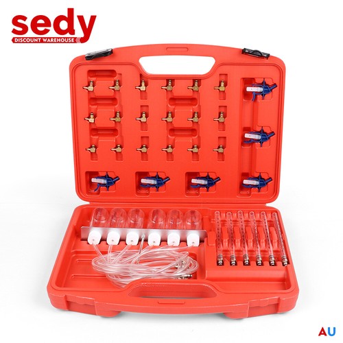 Diesel Injector Flow Meter Test Kit Common Rail Adaptor Fuel Tester Set ...