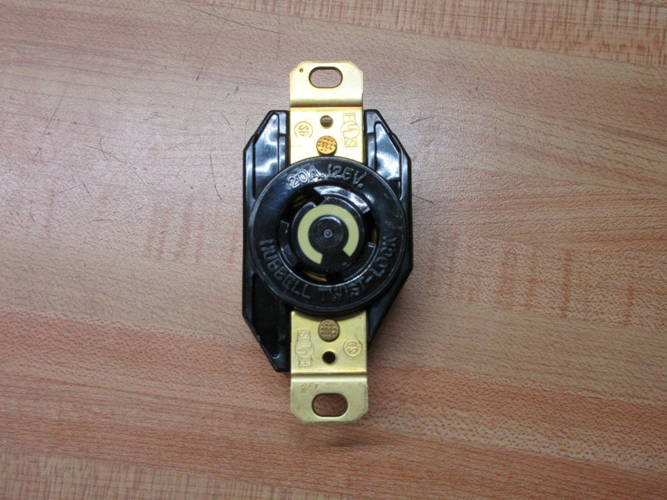 Hubbell HBL 2310 Twist-Lock Receptacle HBL2310 Round (Pack of 20) | eBay