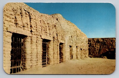 Postcard Yuma Territorial Prison,Yuma Arizona,Vintage Unposted Circa ...